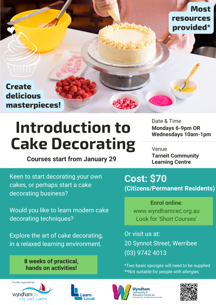 Tafe Cake Decorating Courses Perth | Shelly Lighting