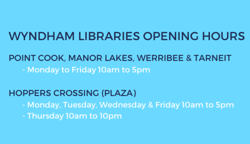 Libraries | Wyndham City